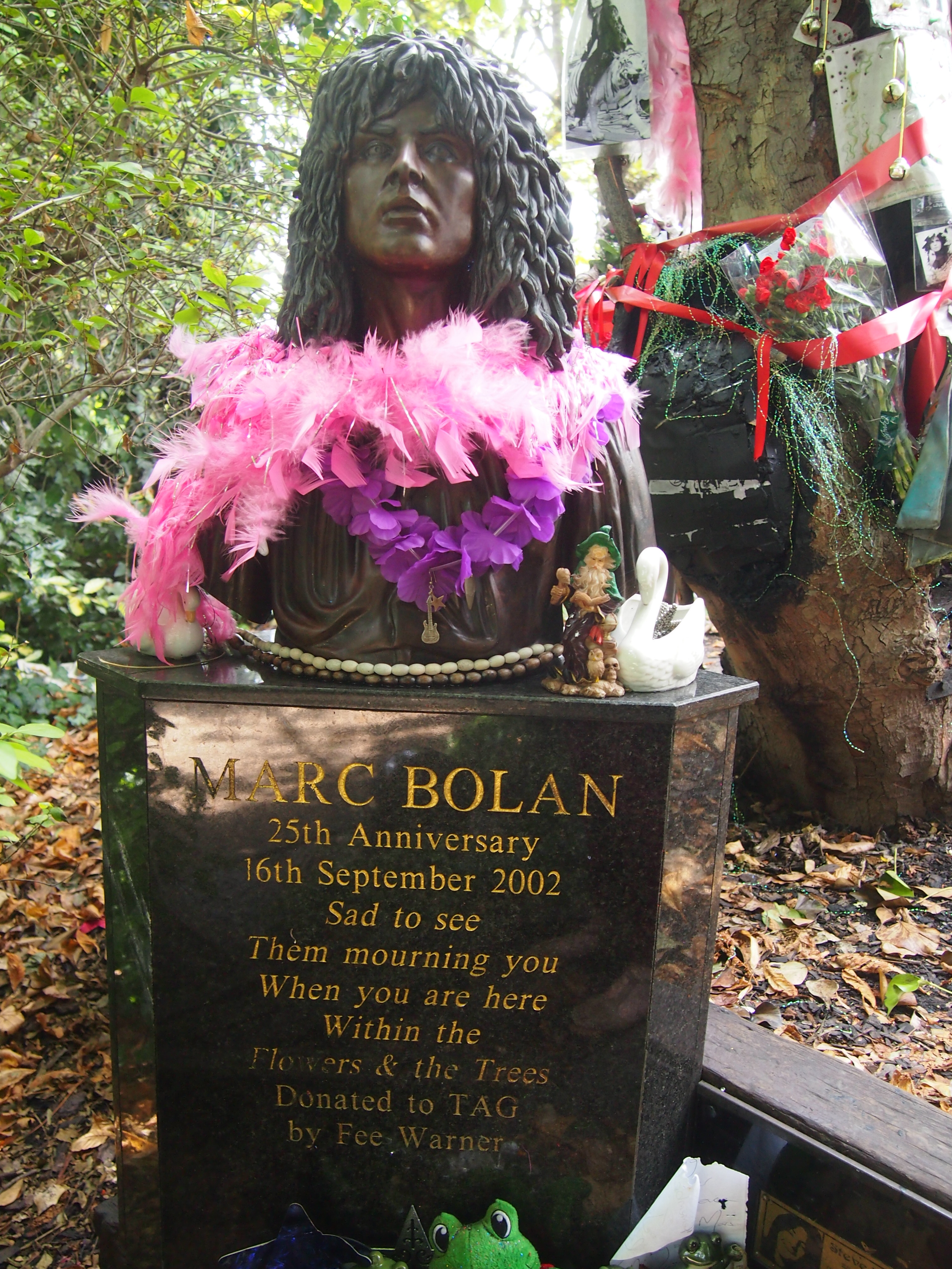 Marc Bolan’s rock shrine – a place of modern-day pilgrimage ...