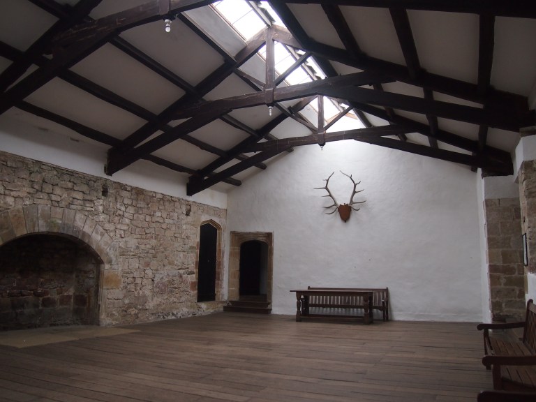 The hidden courtyard of one of England’s best preserved castles ...