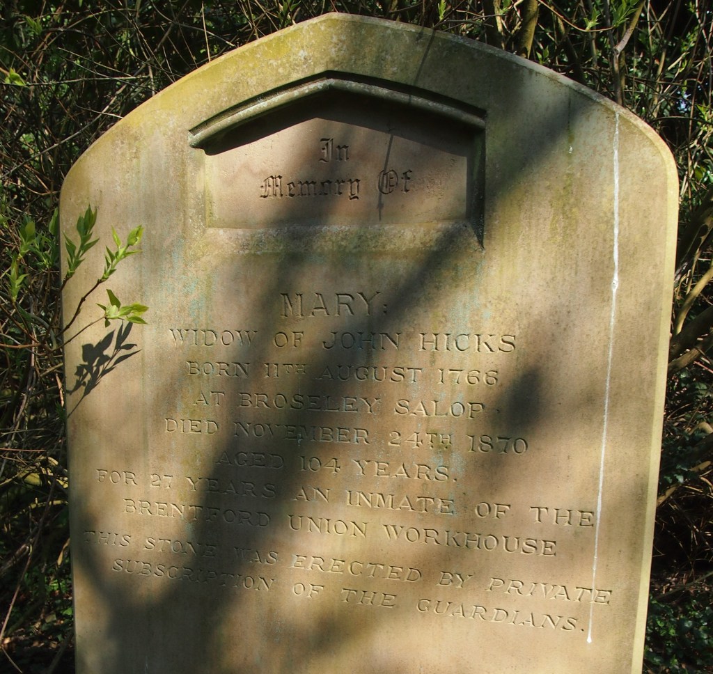 The centenarian in Brentford’s workhouse: piecing together the life of ...