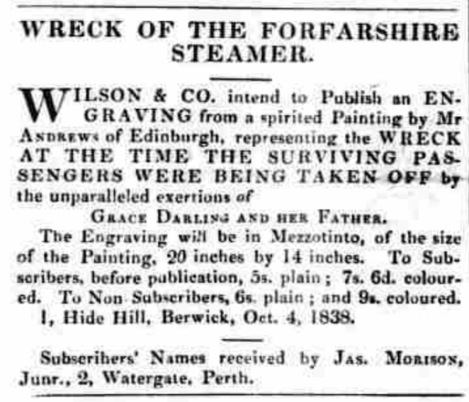 Remembering Grace Darling: heroine and Victorian media sensation ...