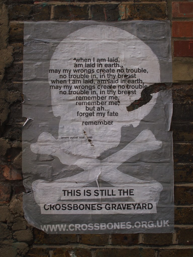 Cross Bones: a modern shrine to old London’s outcast dead – Flickering ...