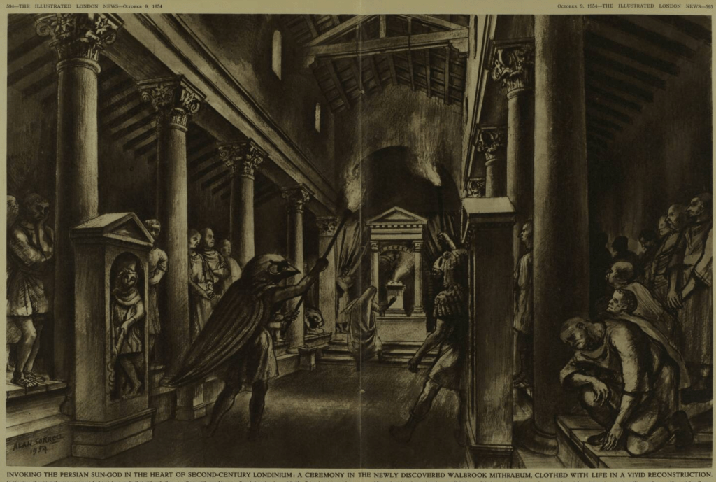 Uncovering the story of Roman London’s mysterious Mithraeum ...