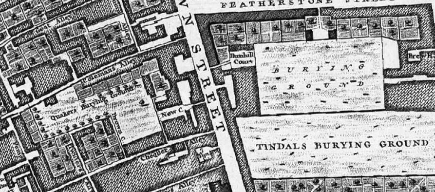 The lost burying-ground of London’s Quakers – Flickering Lamps