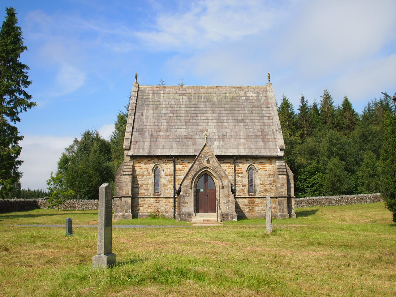 The cemetery serving a submerged parish: St James, Stocks-in-Bowland ...